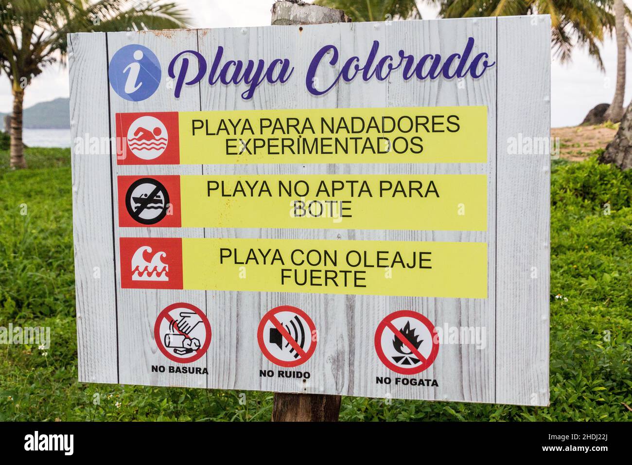 Playa colorada playa hi-res stock photography and images - Alamy