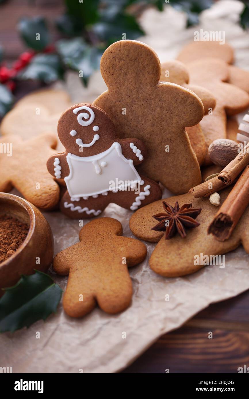 cookie, christmas biscuit, gingerbread man, gingerbread woman, cookies ...