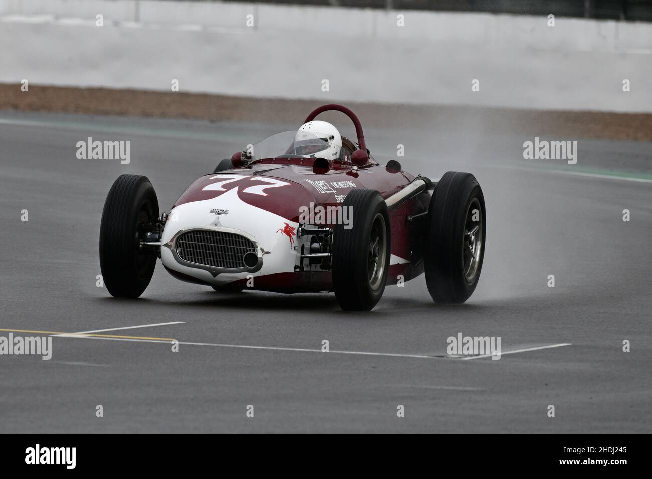 Geraint Owen, Kurtis 500C, HGPCA Pre ’66 Grand Prix Cars, those that ...