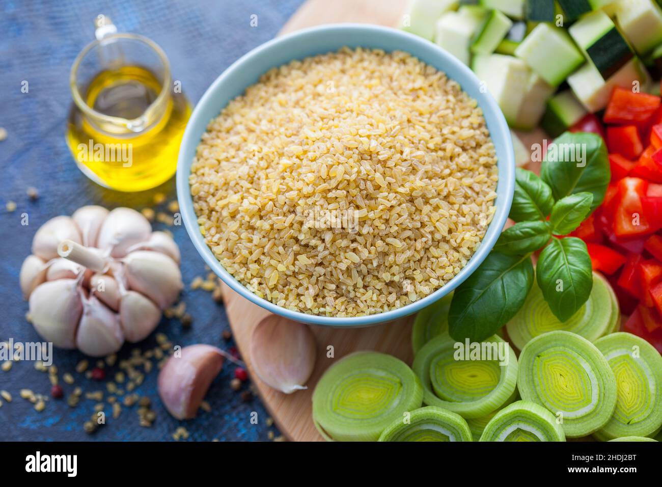 vegetable, ingredient, bulgur, vegetables, ingredients, bulgurs Stock ...