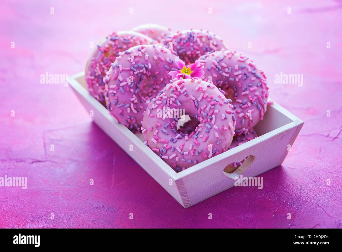 pink, donut, pinks, donuts, jelly doughnut Stock Photo - Alamy