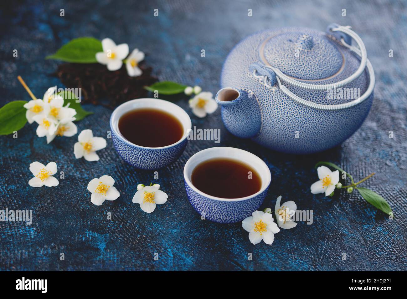 jasmine tea, tea set, jasmine teas, tea sets Stock Photo - Alamy