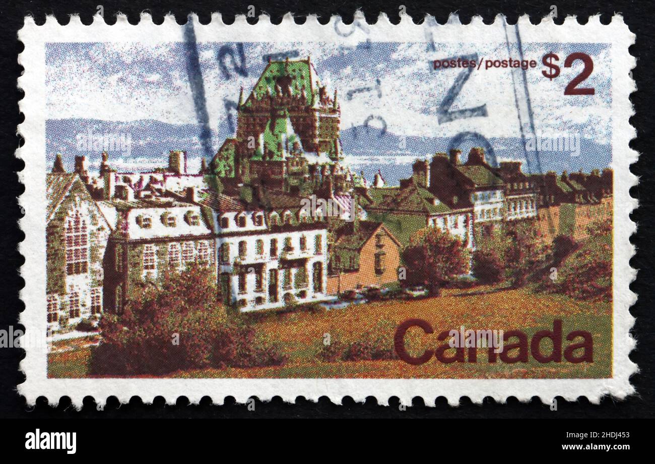 Canada postage stamp architecture hi-res stock photography and images ...