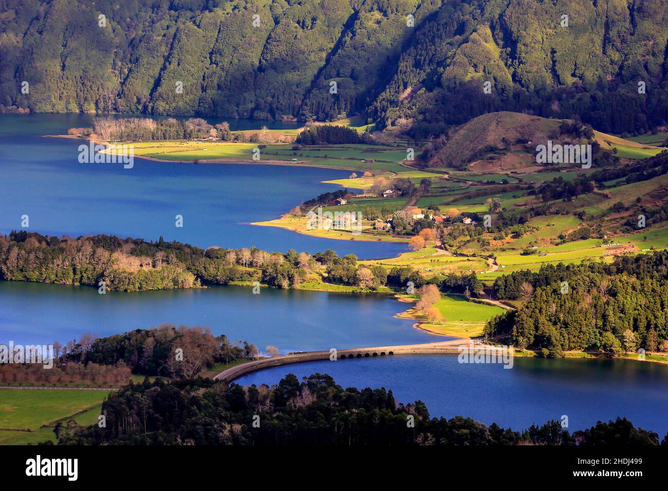 azores, sete cidades Stock Photo - Alamy