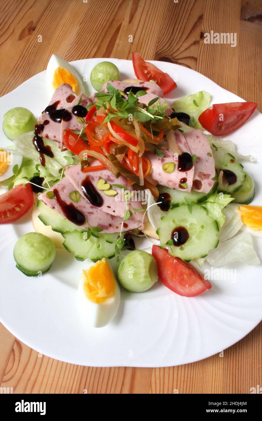 sausage salad, baloney, sausage salads, baloneys, bologna sausage ...