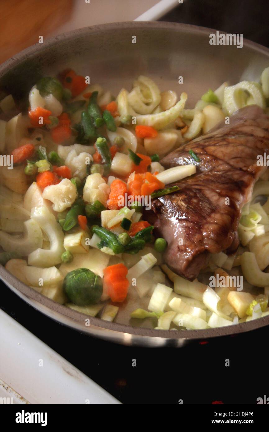 to braise, to braises, to stew Stock Photo - Alamy