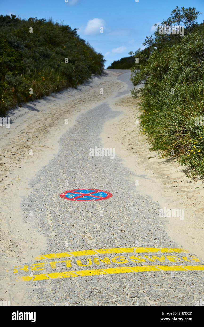 road marking, escape way, escape route, escape ways, exit Stock Photo ...