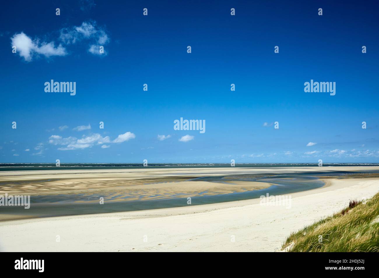 north sea, langeoog, sandbar, north seas, langeoogs, sandbars Stock ...