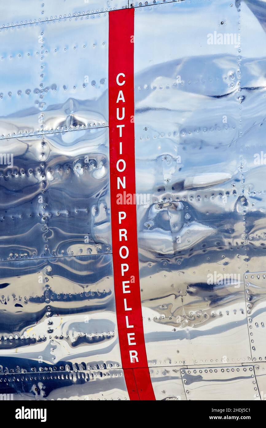 Caution propeller hi-res stock photography and images - Alamy