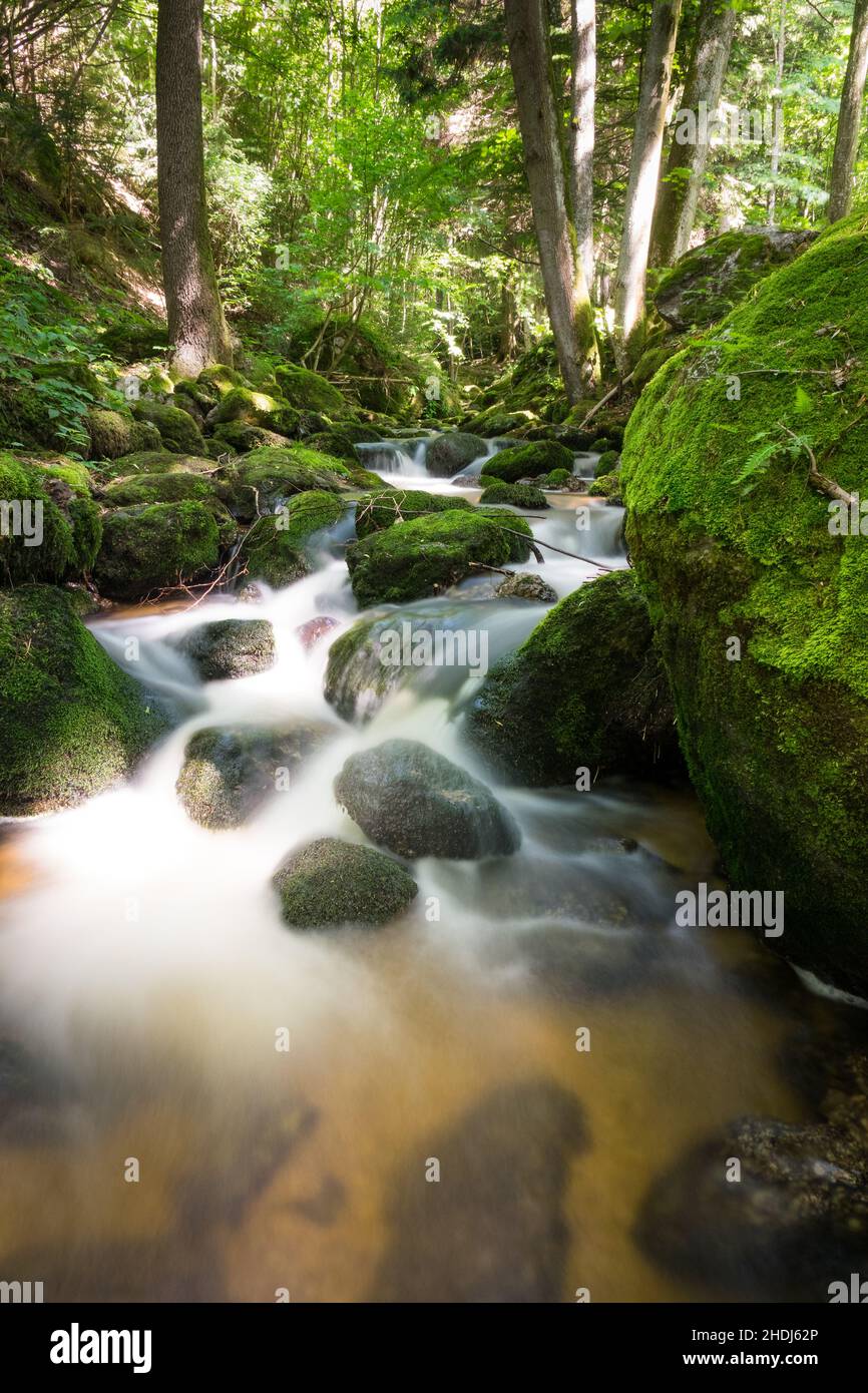 waterfall, austria, ysperklamm, yspertal, cascade, waterfalls, austrias ...