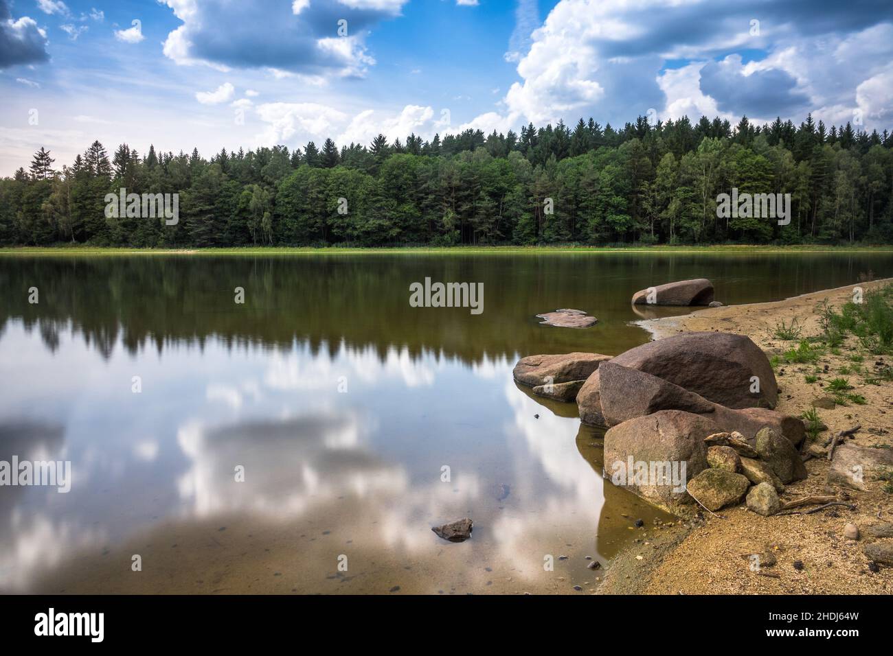 lake, water reflection, lakes, water reflections Stock Photo - Alamy