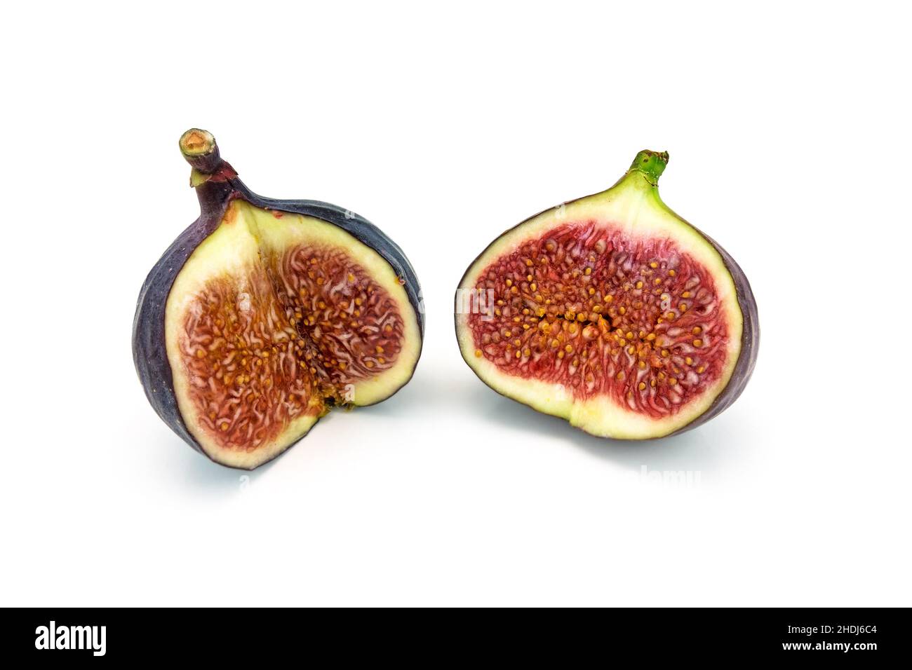 Sliced fig isolated hi-res stock photography and images - Alamy
