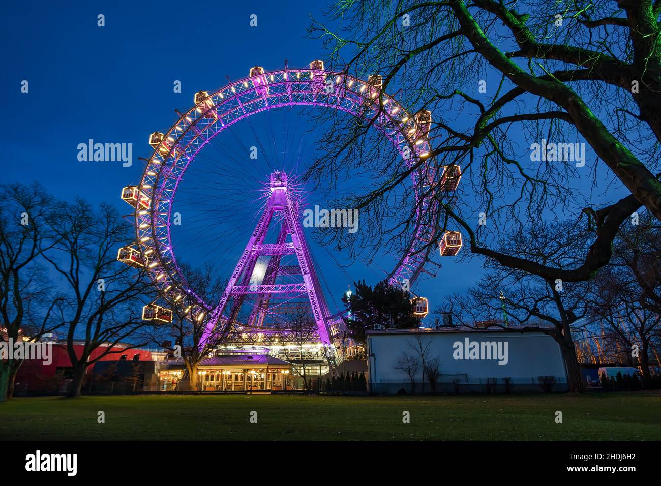 ferris wheel, prater park, riesenrad, ferris wheels, prater, prater ...
