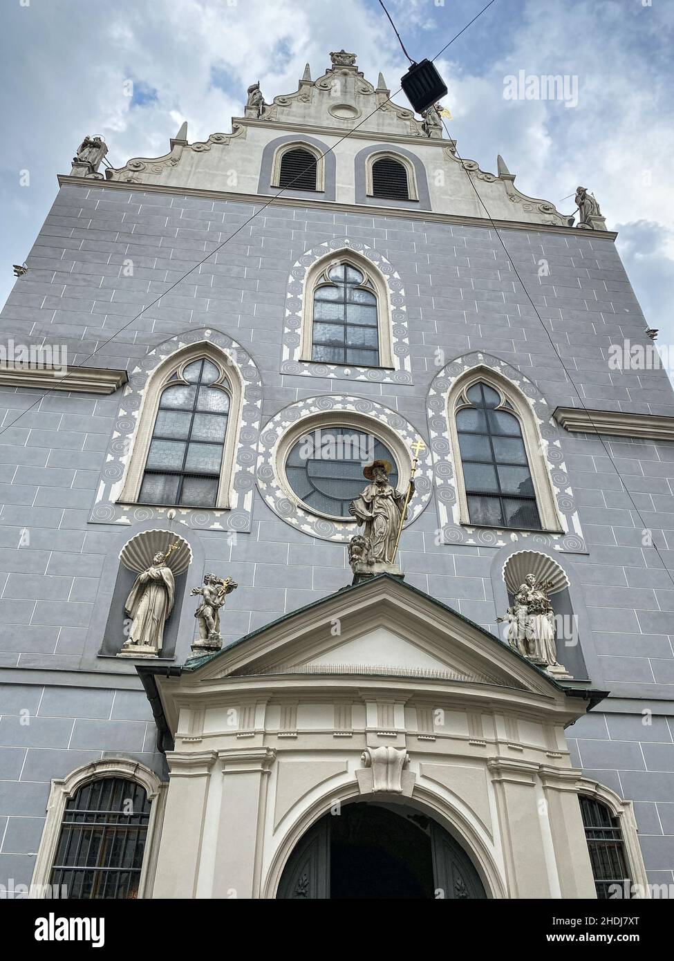 vienna, franciscan chruch, viennas, franciscan chruchs Stock Photo - Alamy