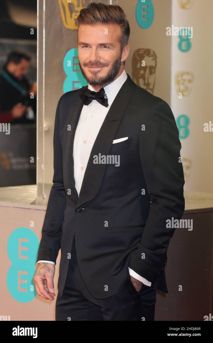 David Beckham, EE British Academy Film Awards, Royal Opera House ...