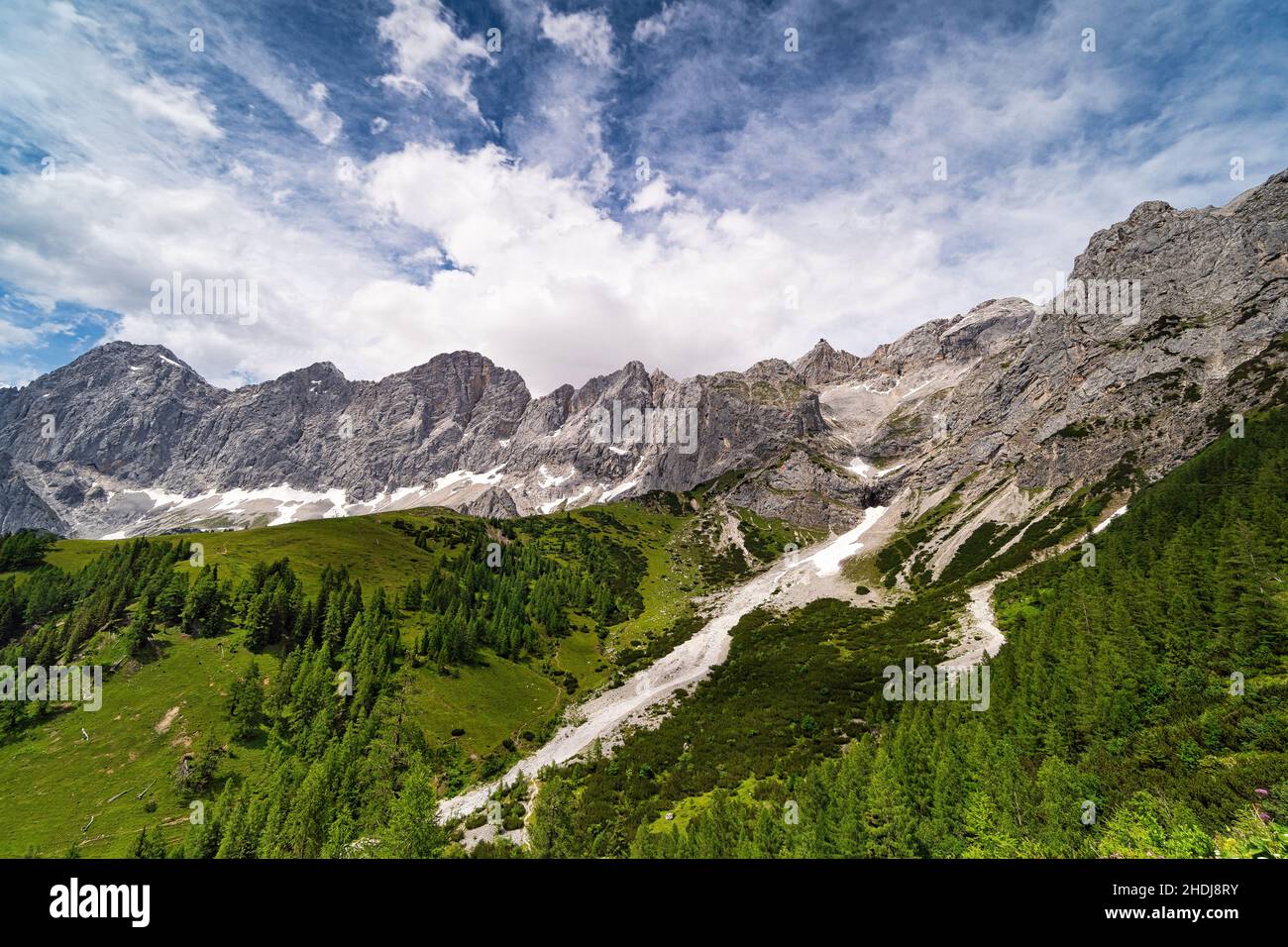 dachstein, dachsteinmassiv, dachsteins, dachsteinmassivs Stock Photo ...
