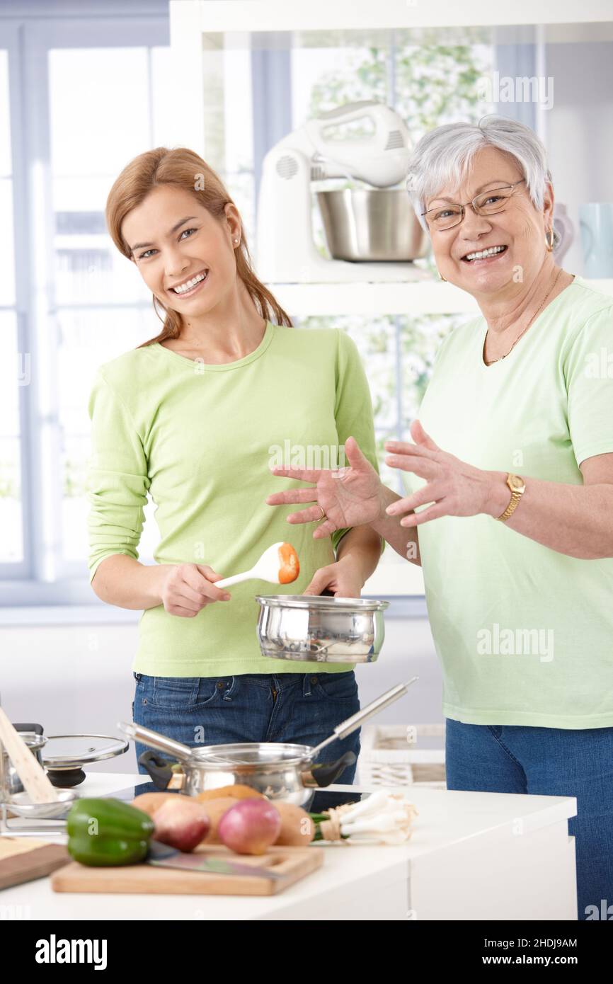 mother, domestic life, cooking, daughter, mom, mothers, mum, at home ...