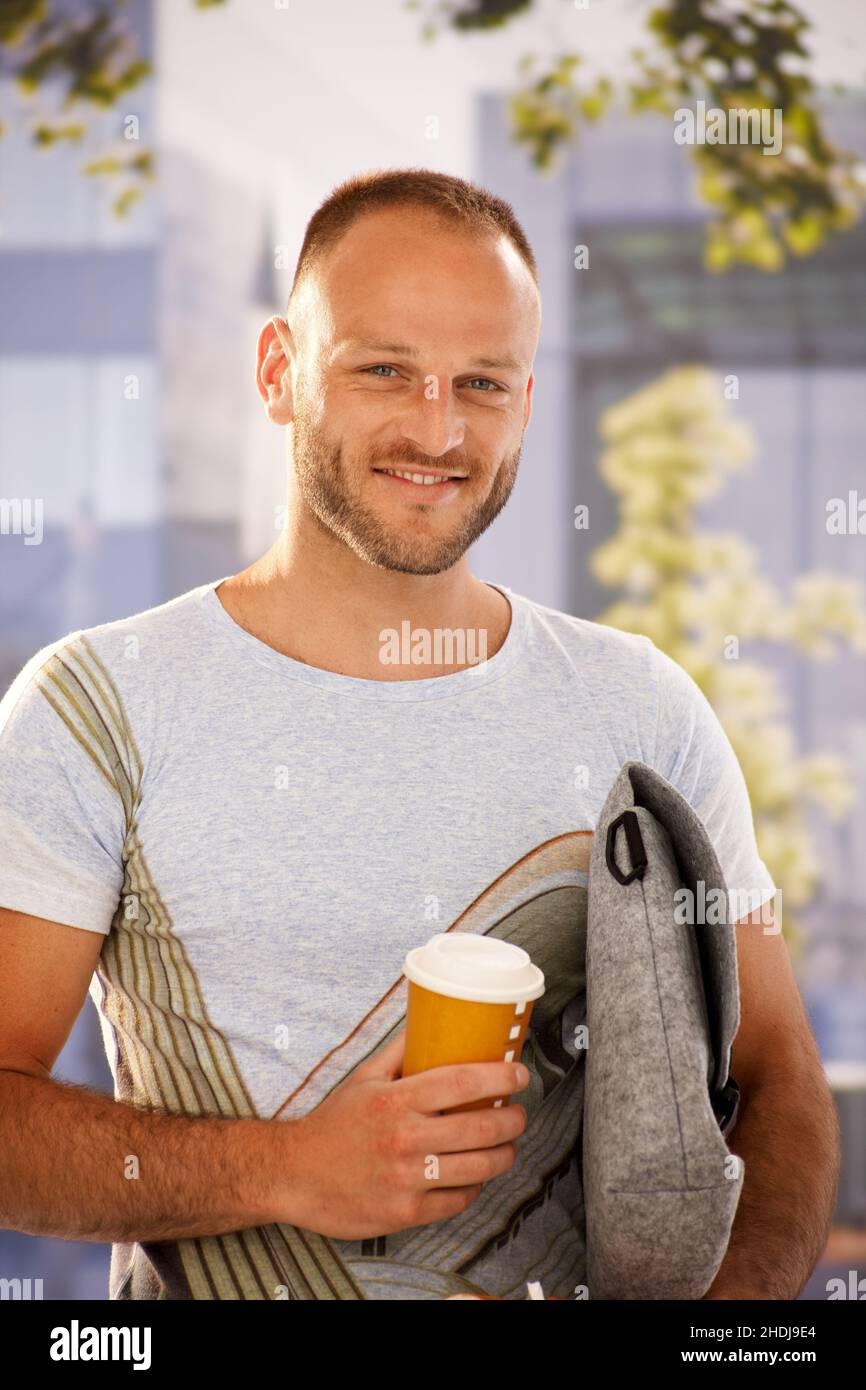 man, lunch break, coffee cup, guy, men, lunch, lunch breaks, lunch time ...