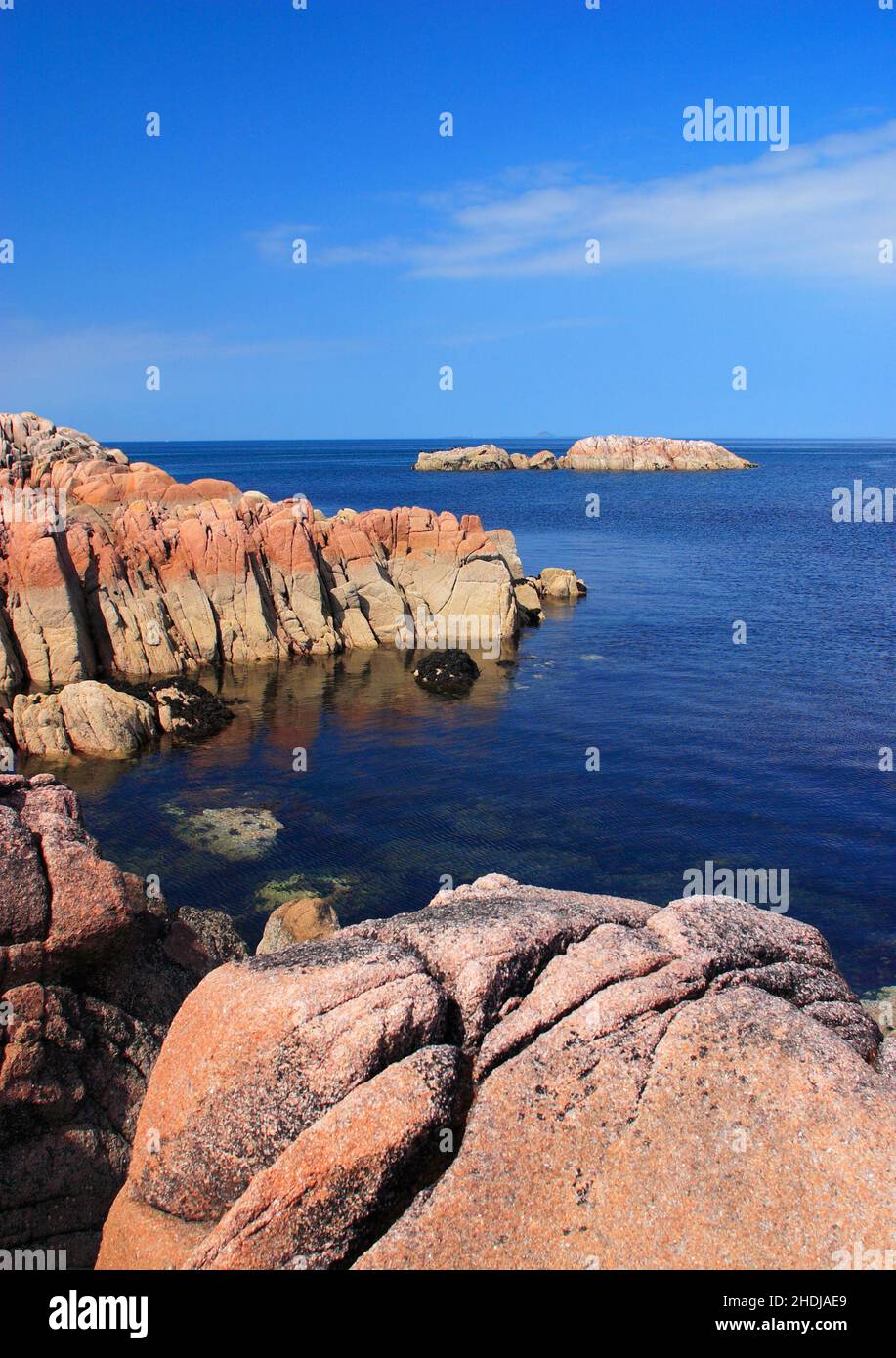 UK Western Scotland Isle of Mull - Coast of Ross of Mull between ...