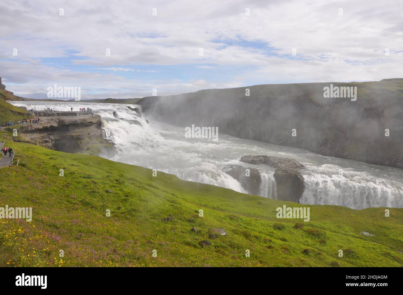 waterfall, iceland, golden circle, cascade, waterfalls, icelands ...