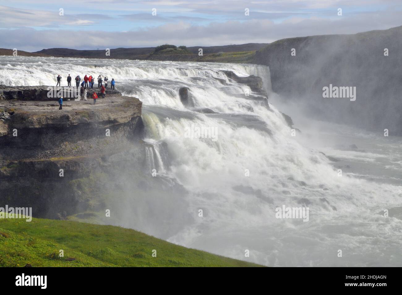 waterfall, iceland, golden circle, cascade, waterfalls, icelands ...
