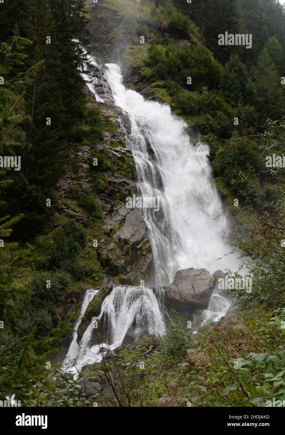 waterfall, stuibenfall, cascade, waterfalls Stock Photo - Alamy