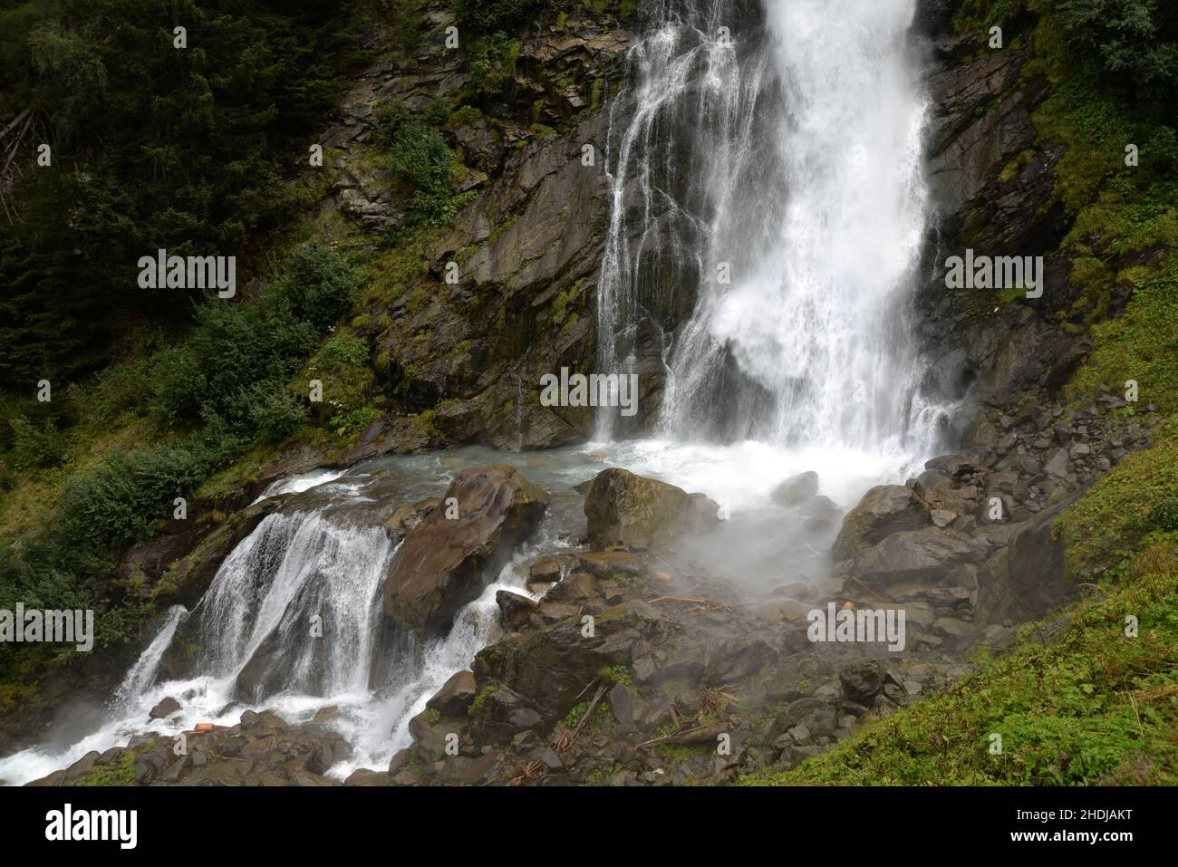 waterfall, stuibenfall, cascade, waterfalls Stock Photo - Alamy