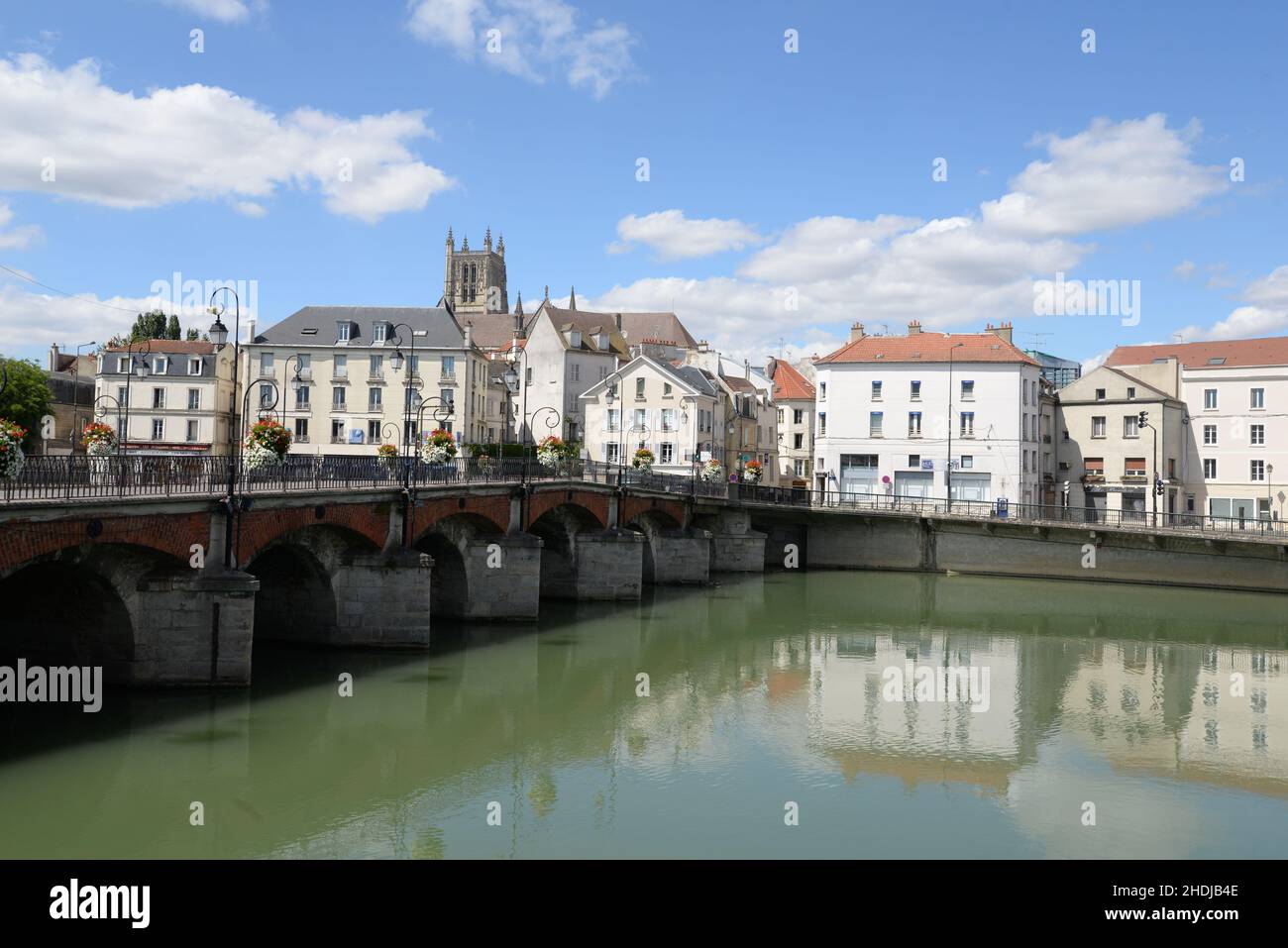 marne river, meaux, marne rivers Stock Photo - Alamy