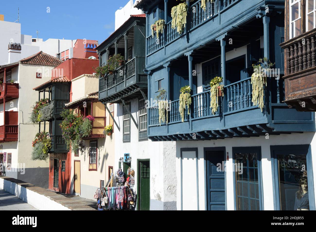 old town, row houses, santa cruz de la palma, old towns, row house ...