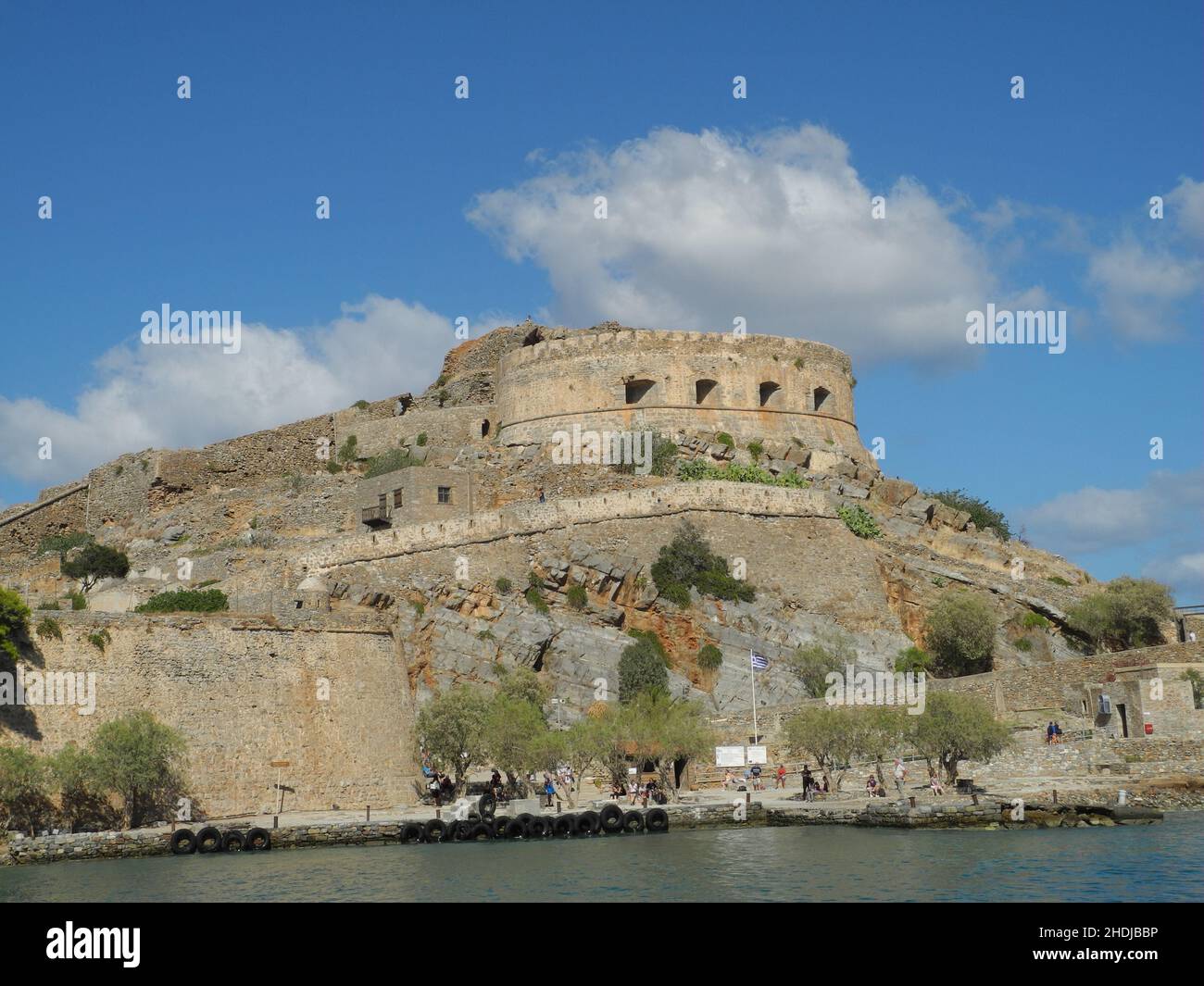 Spinalonga horizontal hi-res stock photography and images - Alamy