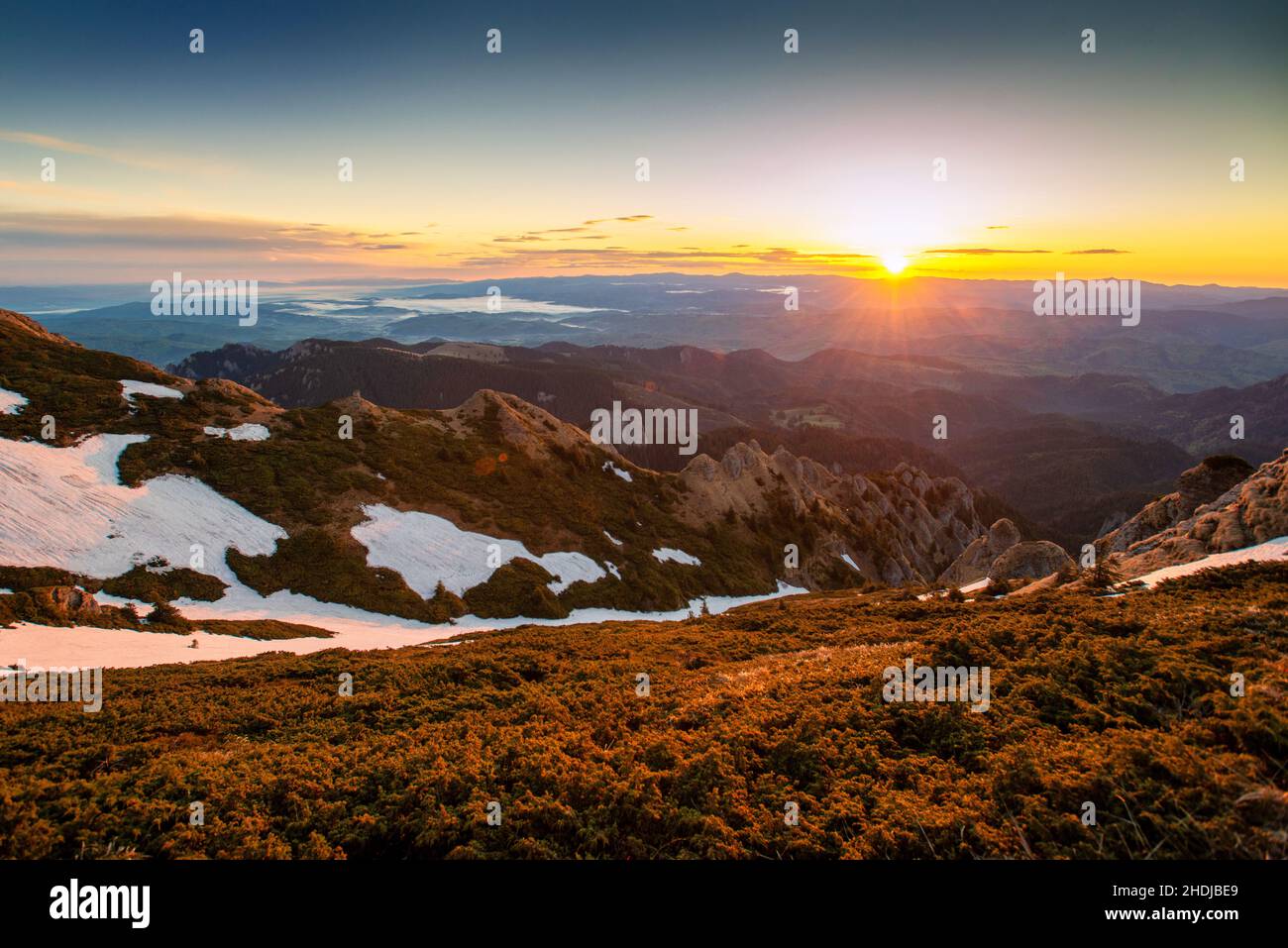 Beautiful image of Ciucas Montains Stock Photo - Alamy