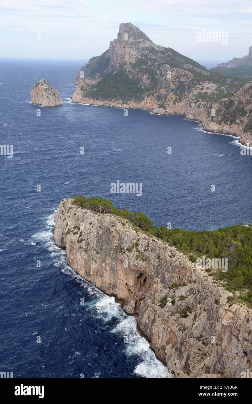 coast, majorca, formentor, cap de formentor, coasts, majorcas ...