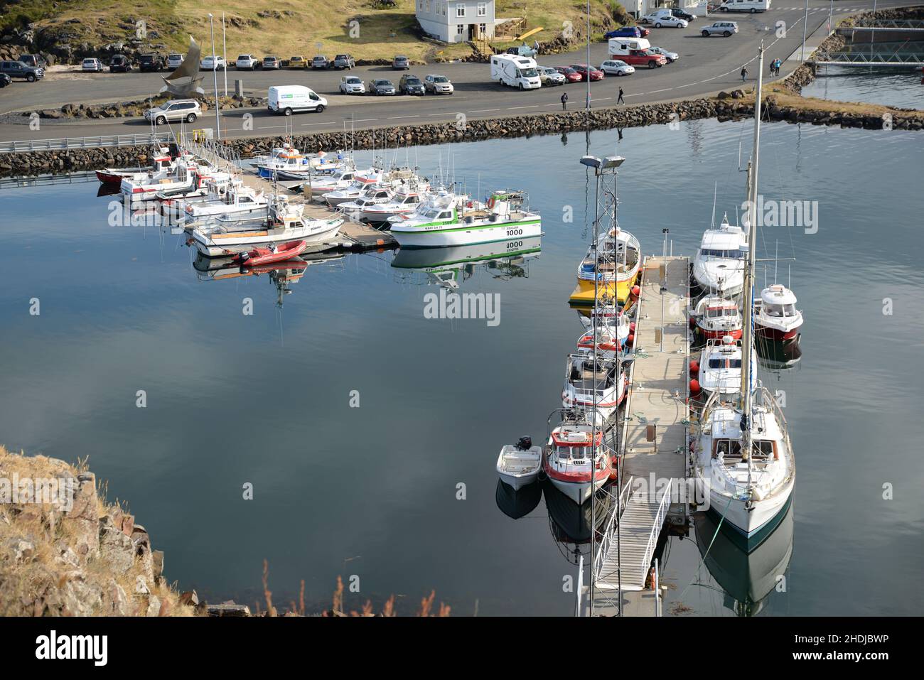 harbour, vesturland, harbours, port Stock Photo - Alamy