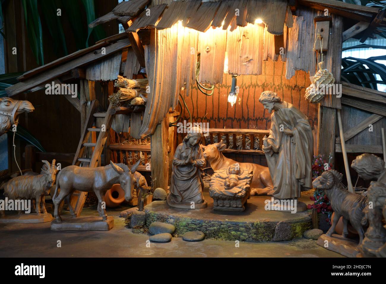 nativity scene, nativity scenes, nativity Stock Photo - Alamy