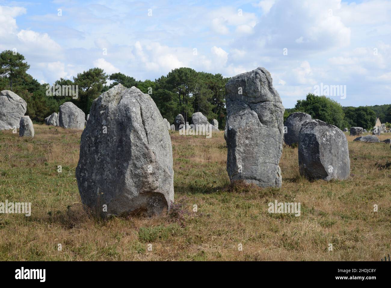 menhirs, megalith, menhir, megaliths Stock Photo - Alamy