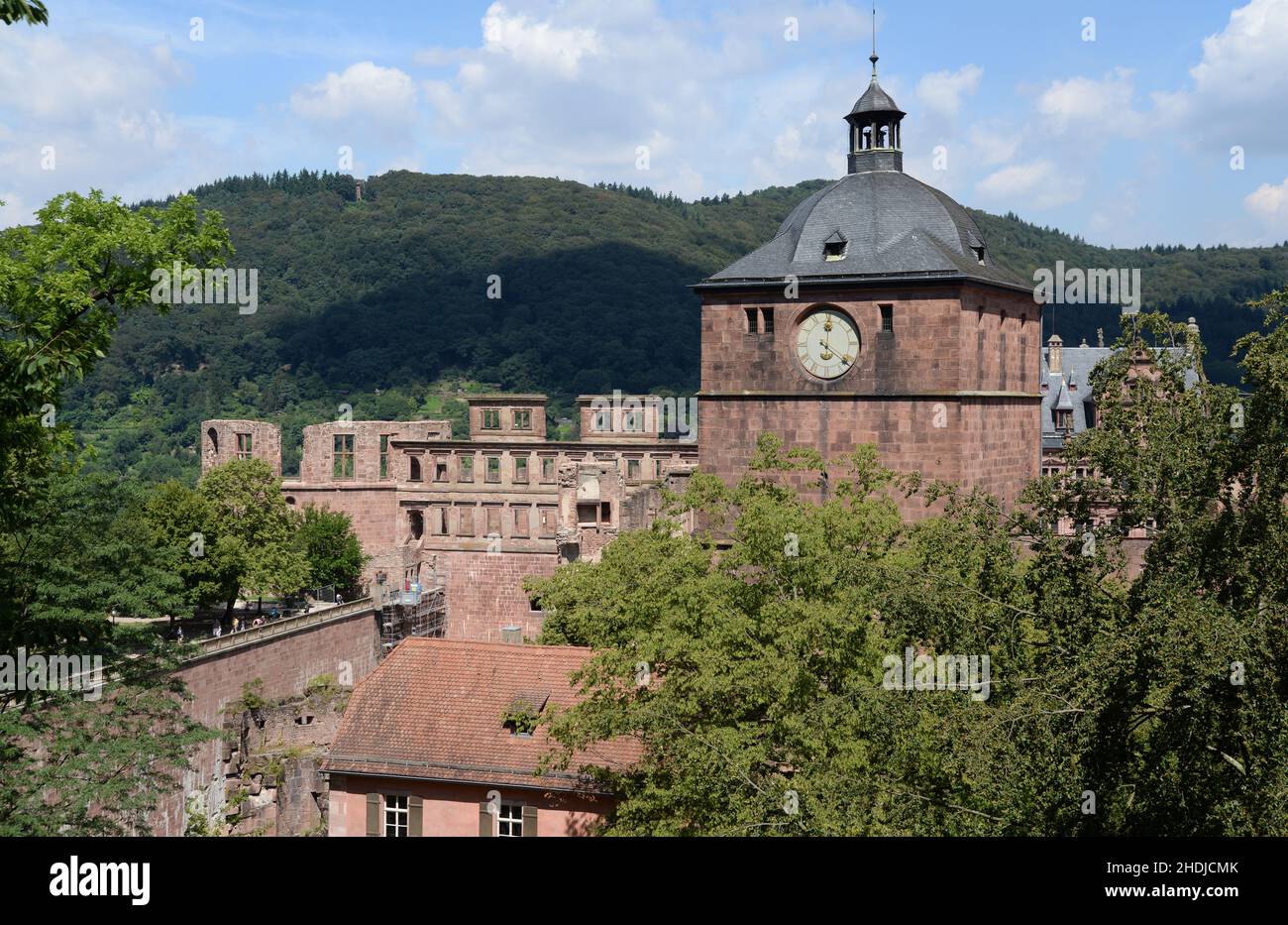 heidelberg castle, heidelberg castles Stock Photo - Alamy