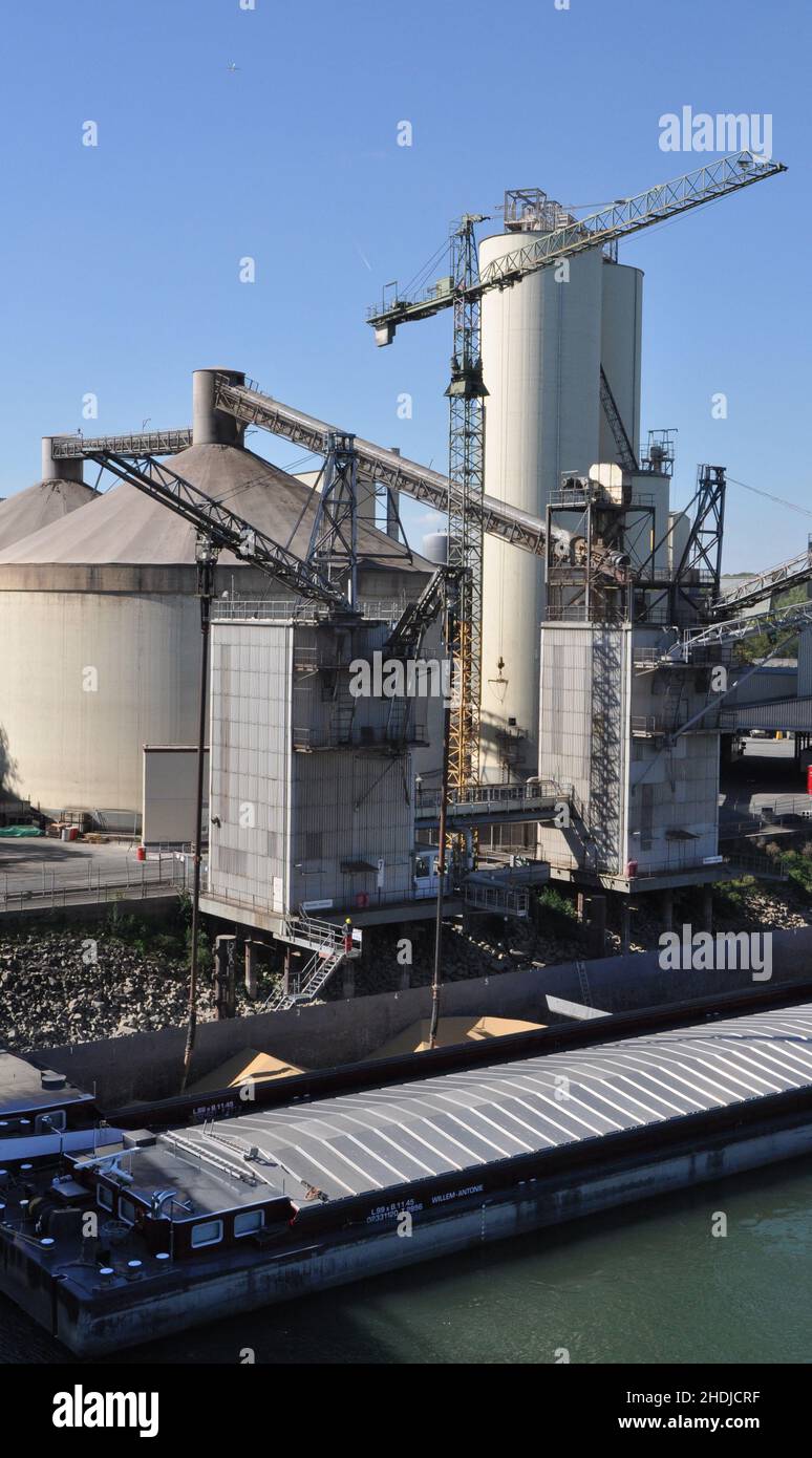 crane, transport ship, factory building, cranes, transport ships ...