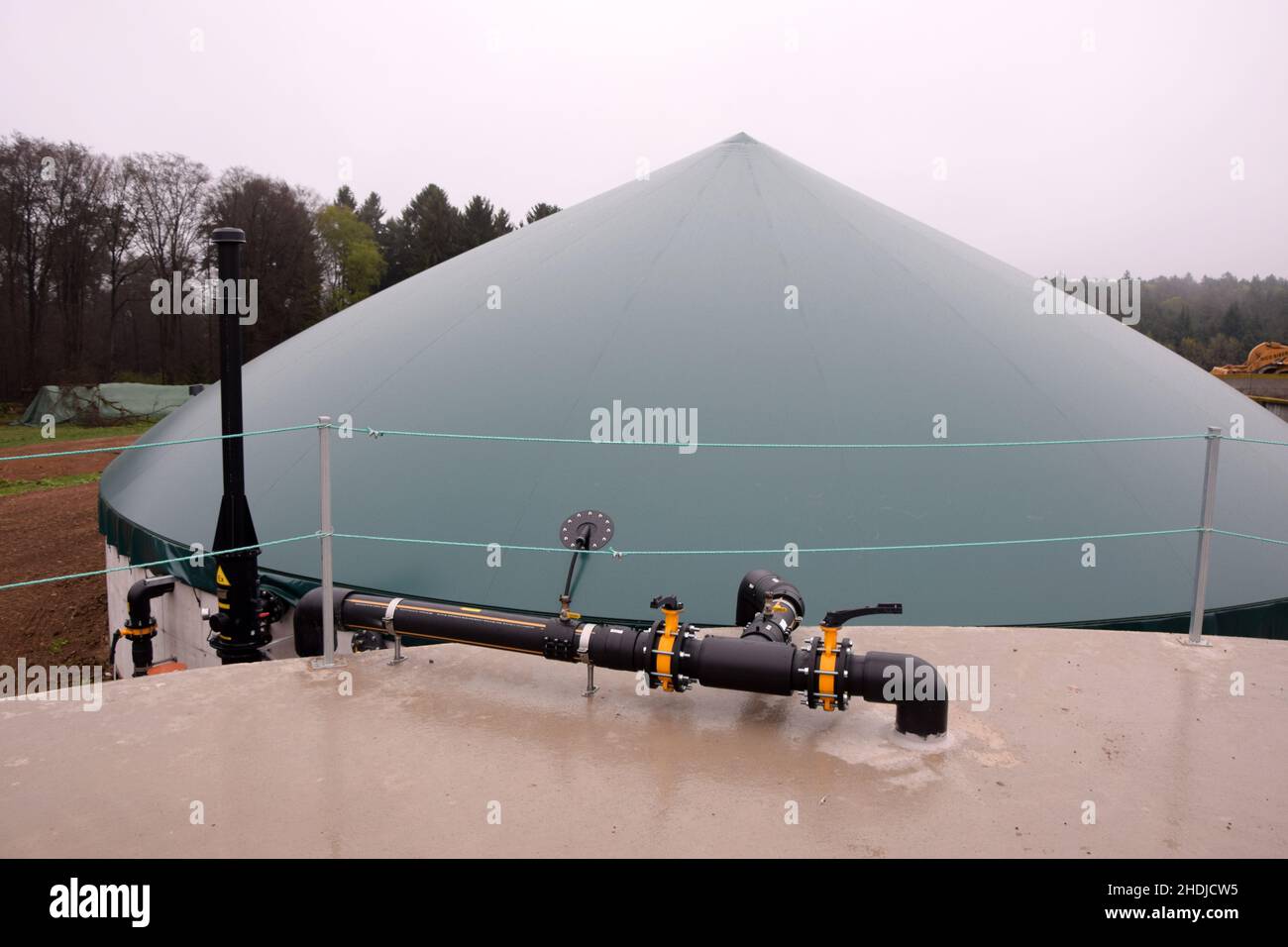 biogas plant, biogas plants Stock Photo - Alamy