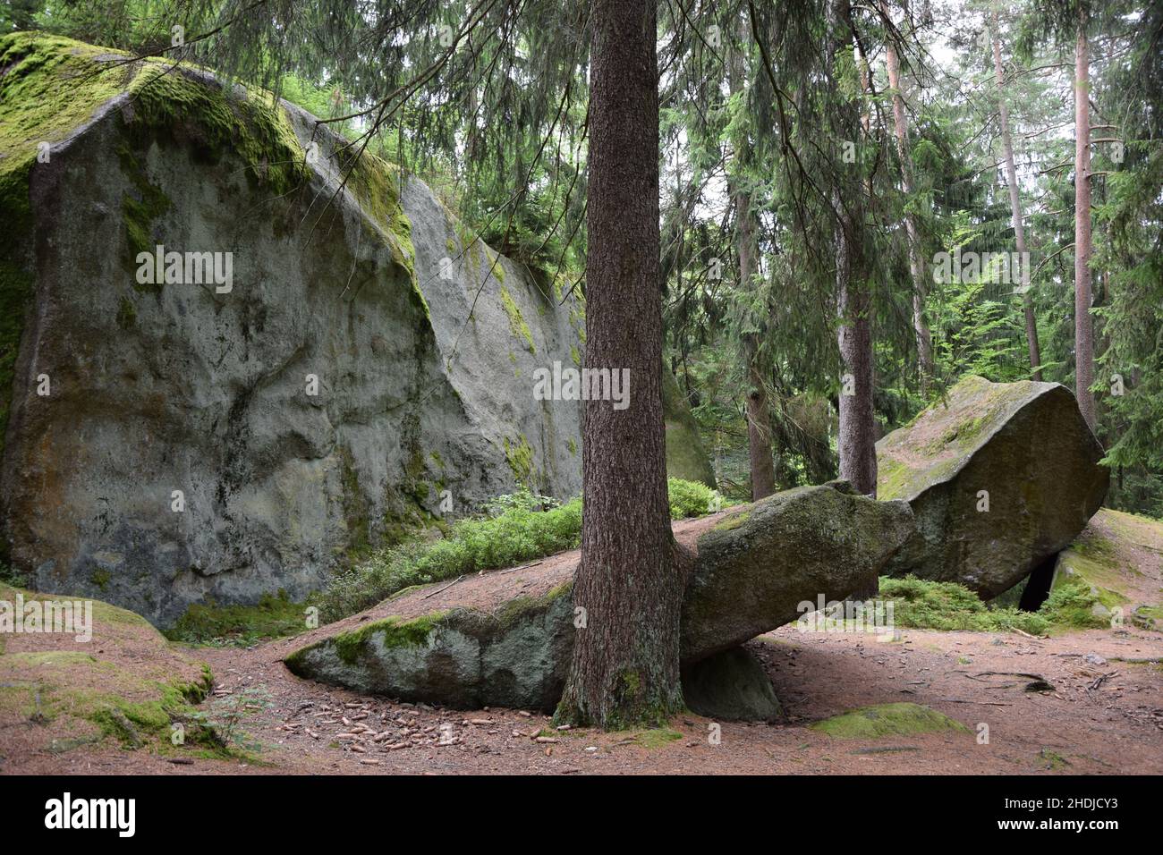 granite rocks, kösseine, granite stone, granite stones Stock Photo - Alamy