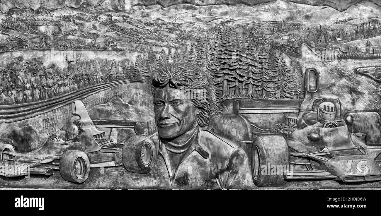 The memorial to Thomas Maldwyn Pryce a formula 1 racing driver killed ...