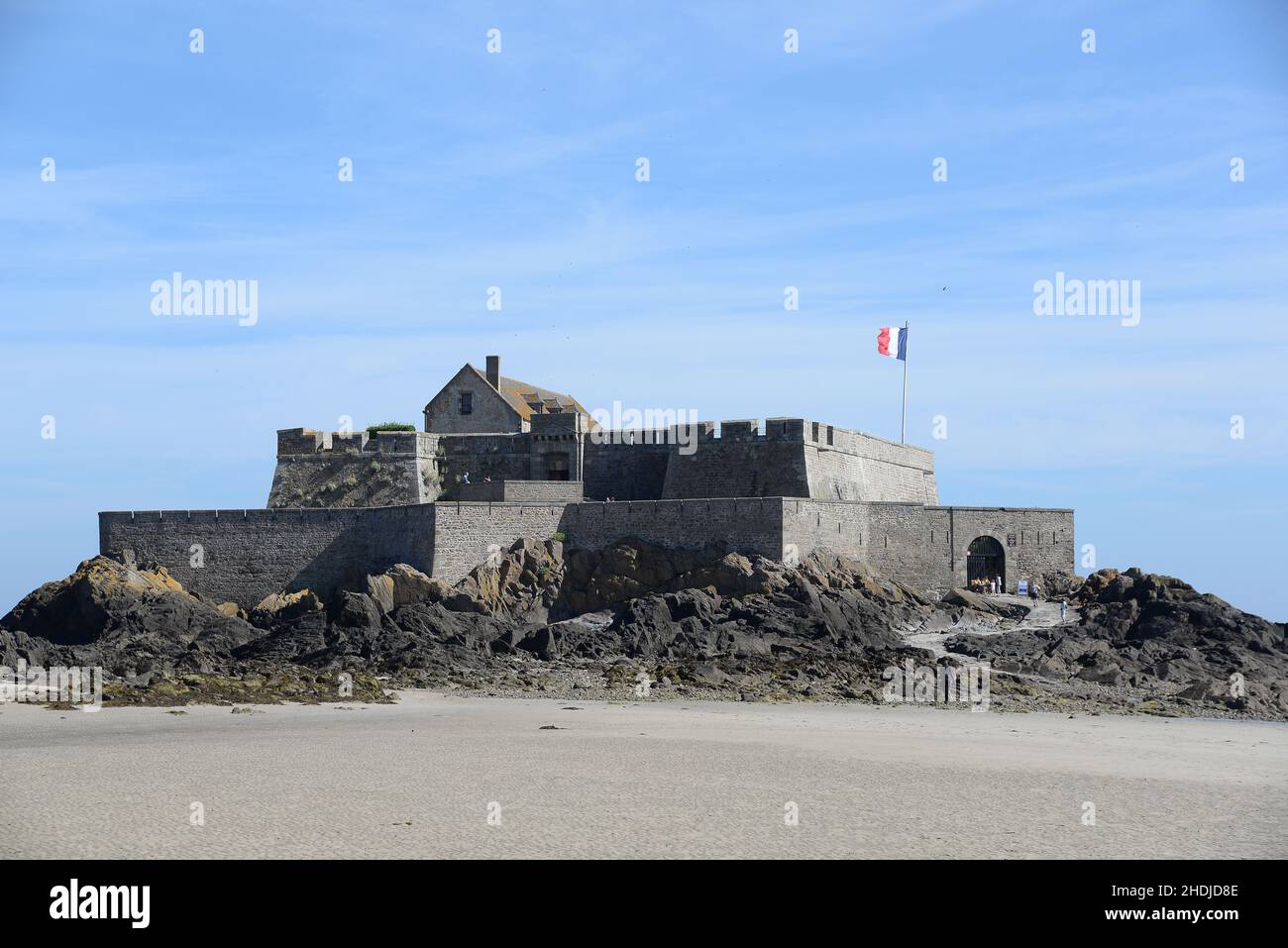 fort national, saint-malo, fort nationals Stock Photo - Alamy
