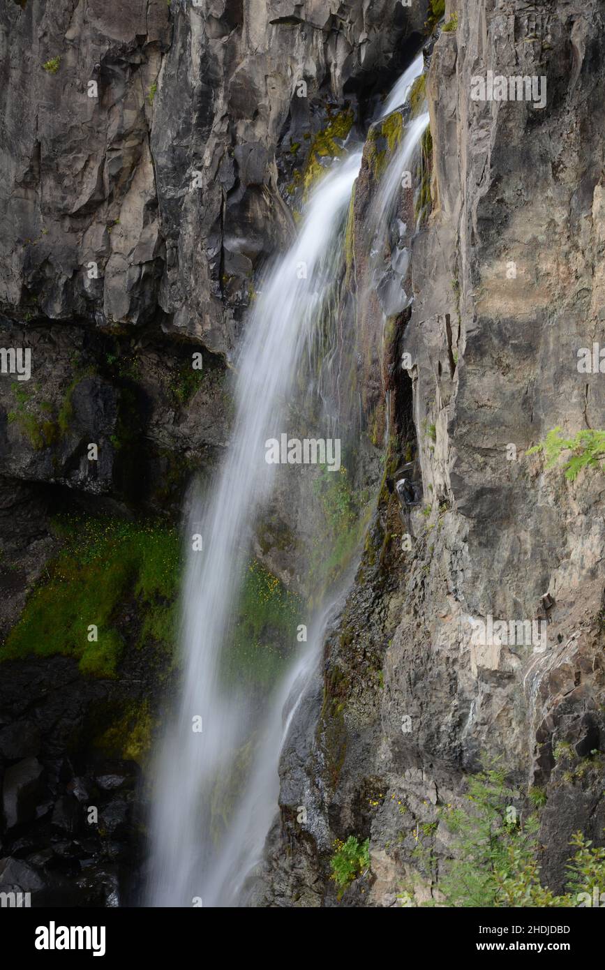 Hundafoss waterfall hi-res stock photography and images - Alamy