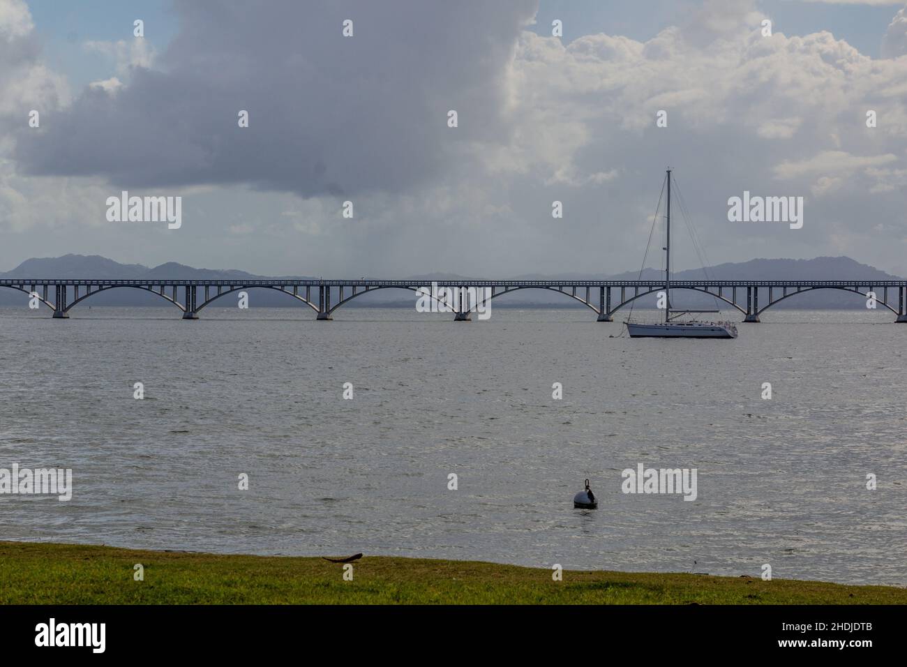 Bridge in Samana town, Dominican Republic Stock Photo - Alamy