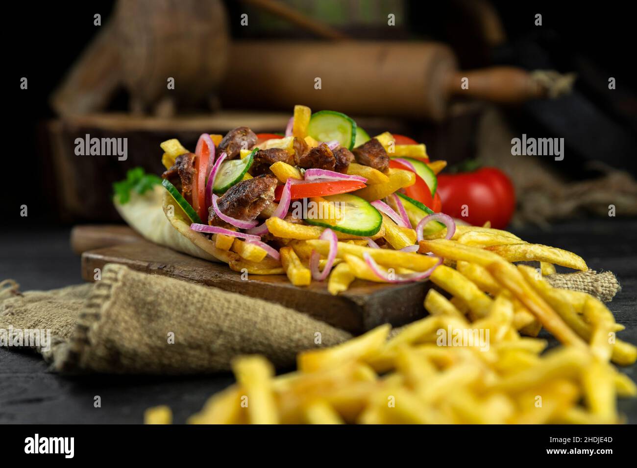 Gyros paper hi-res stock photography and images - Alamy
