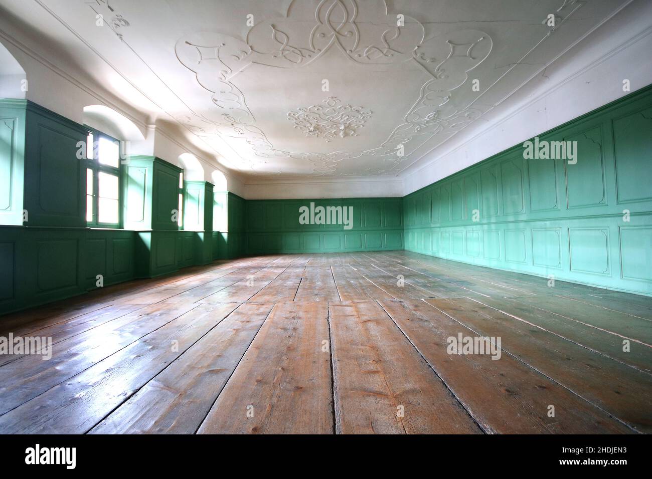 rooms, hall, room, monastery, st georgen, halls, monasteries Stock ...