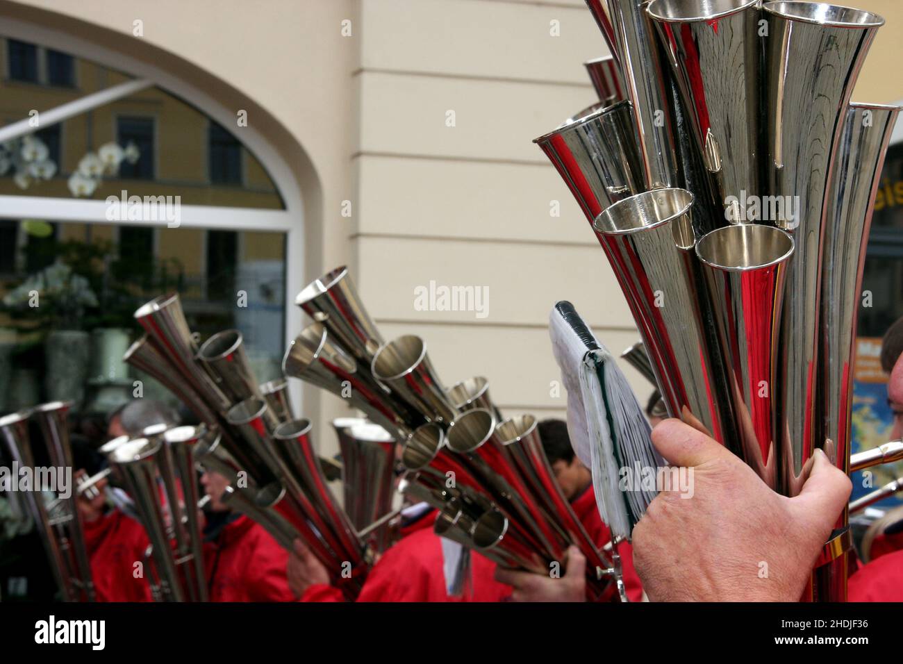 Brass band instruments hi-res stock photography and images - Alamy