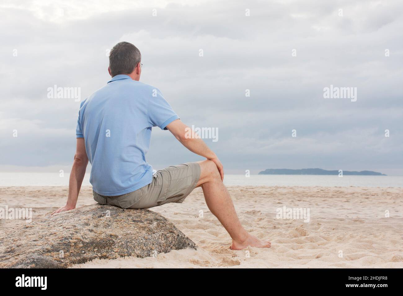 man, beach, relaxation, guy, men, beaches, seaside, relax Stock Photo ...