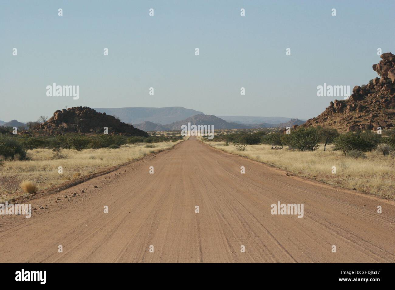 namibia, sandy road, namibias, sandy roads Stock Photo - Alamy