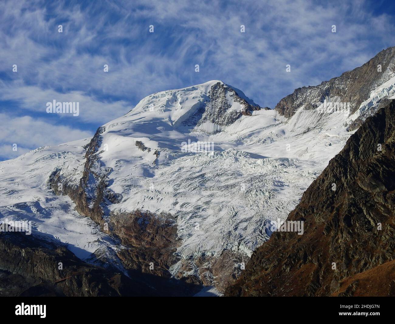 pennine alps, valais alps Stock Photo - Alamy