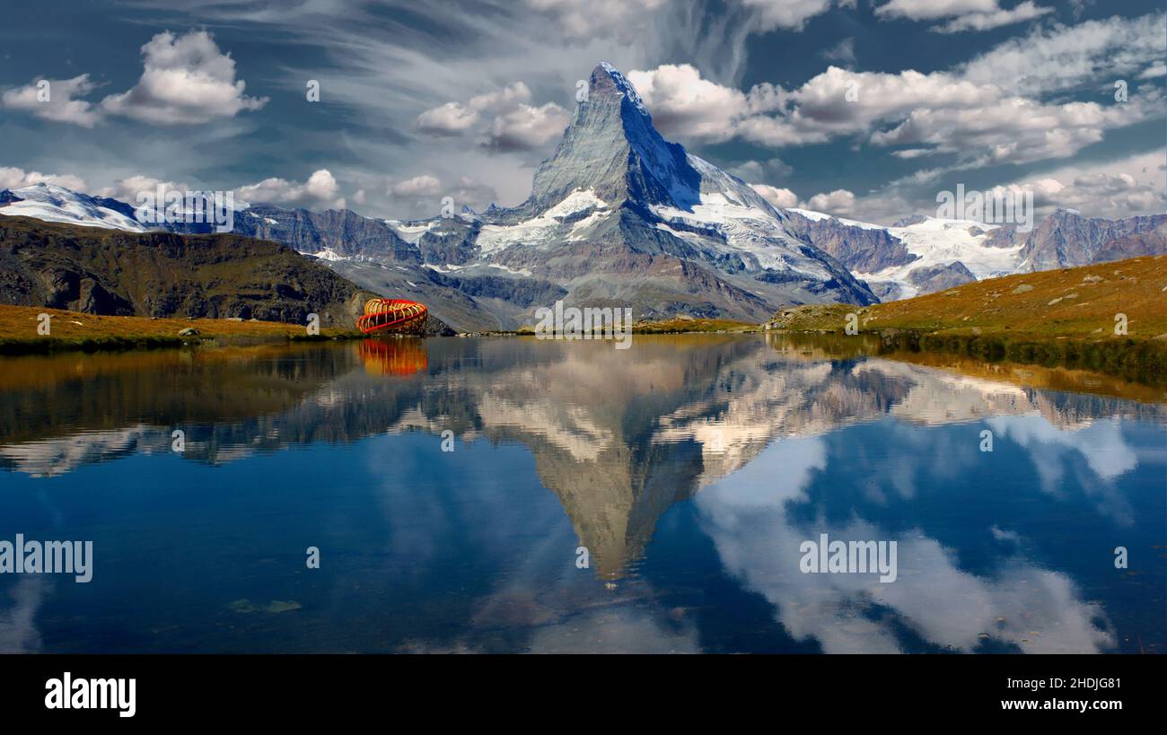 Matterhorns hi-res stock photography and images - Alamy